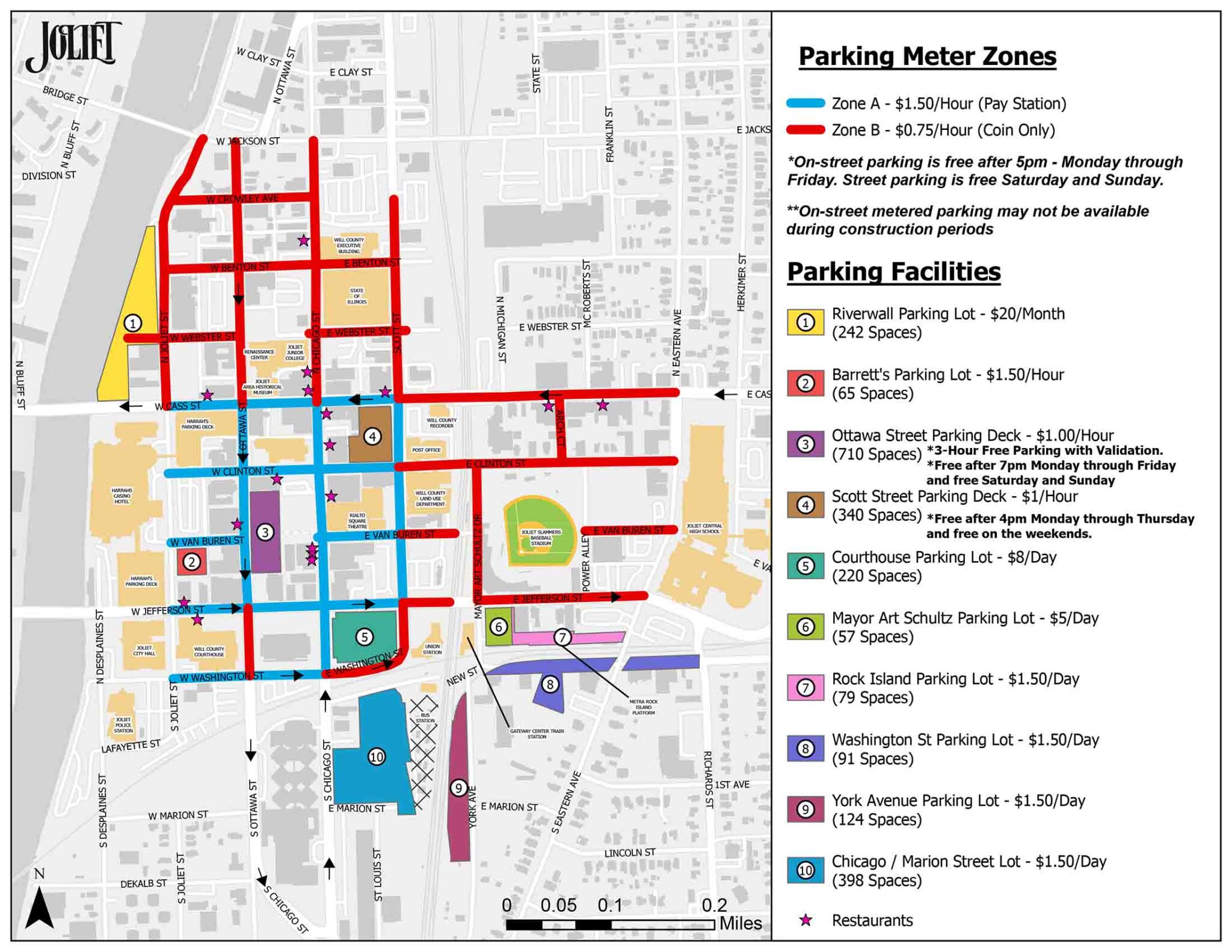 Where To Park – Joliet City Center Partnership