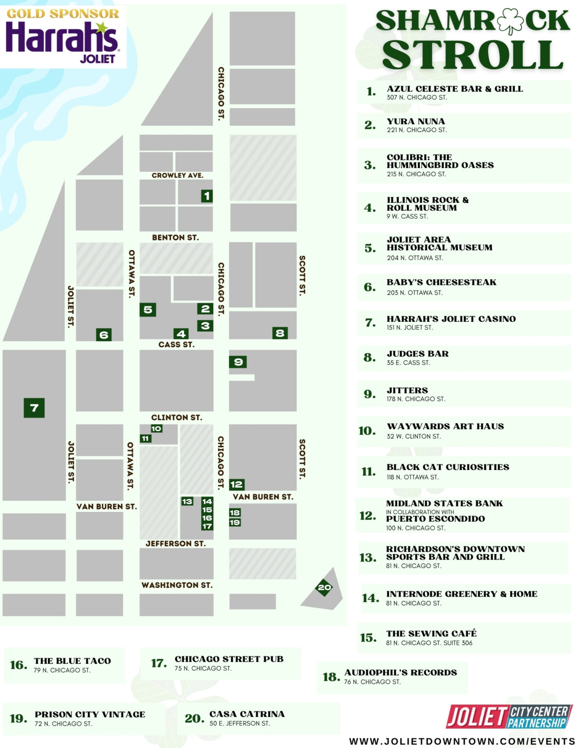 Shamrock Stroll – Joliet City Center Partnership
